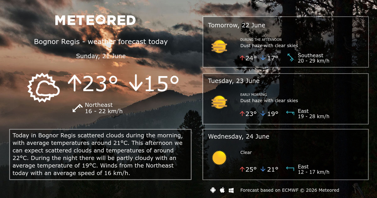 Weather Bognor Regis 14 days - Meteored Canada